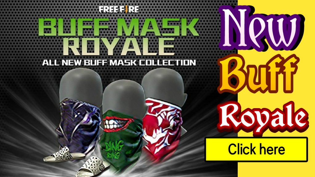 New Buff Mask Royale Free Fire India