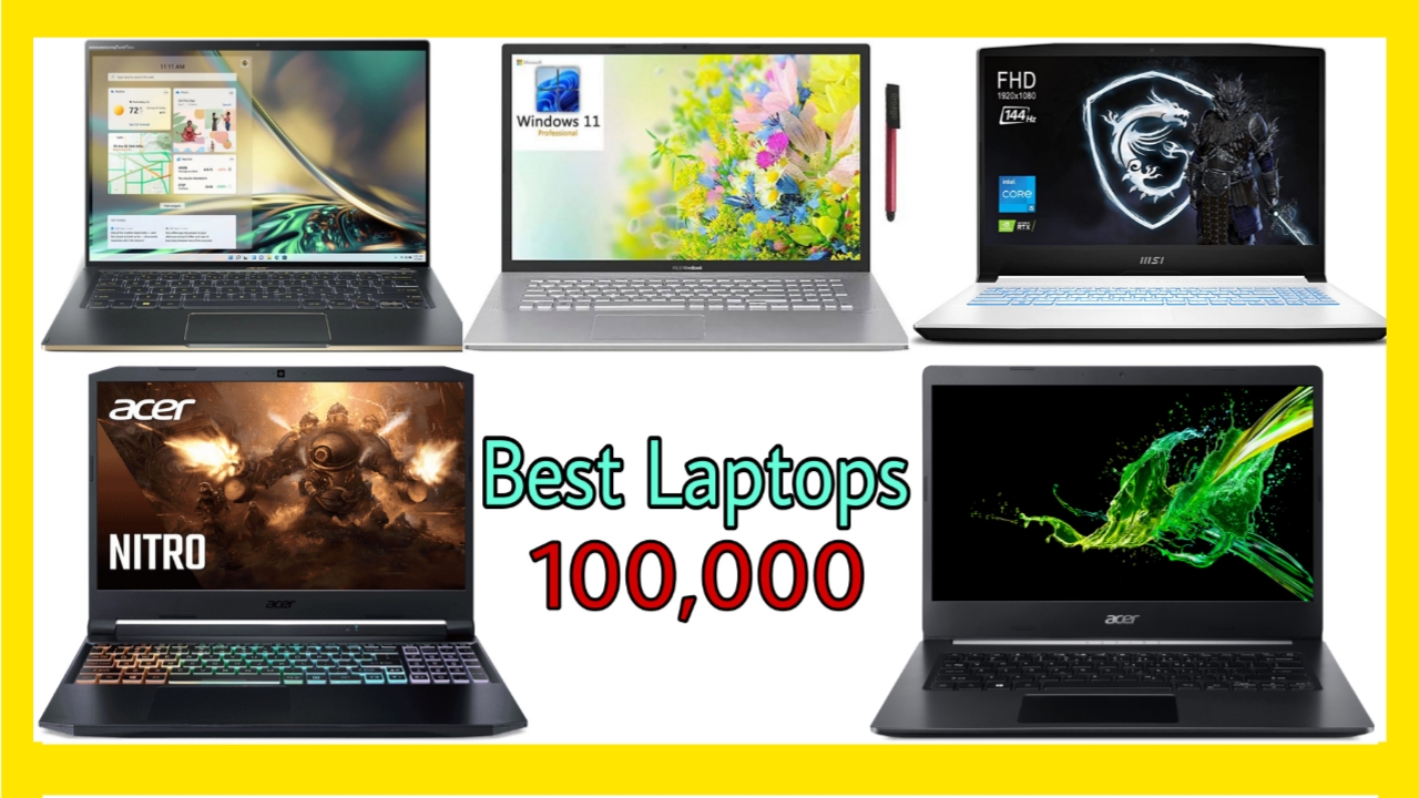 Best Laptops under 1 lakh rupees (Lenovo vs Asus)